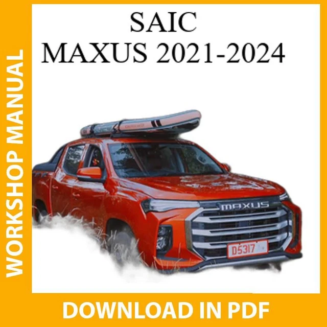 SAIC MAXUS T90 2021 2022 2023 2024 Workshop Repair Service Manual ...