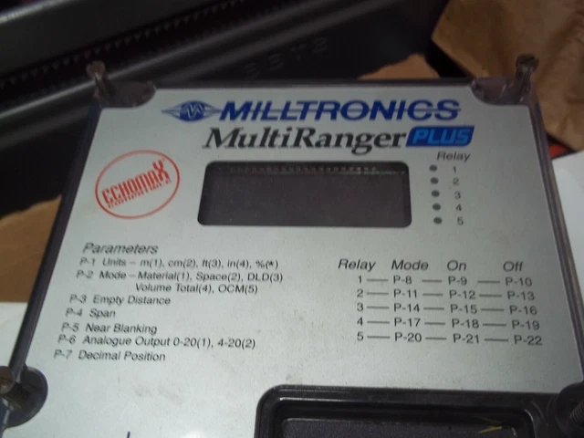 MILLTRONICS MULTIRANGER Plus Relay Procerrors $69.99 - PicClick