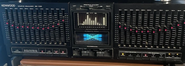 KENWOOD GE-1100 STEREO Graphic Equalizer Clean Works Great, Restored ...