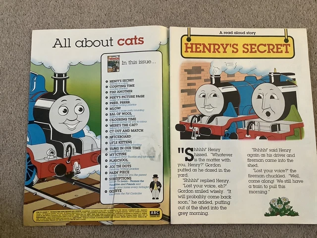 1 X REDAN Thomas Tank Engine & Friends Fun To Learn Comic Magazine ...