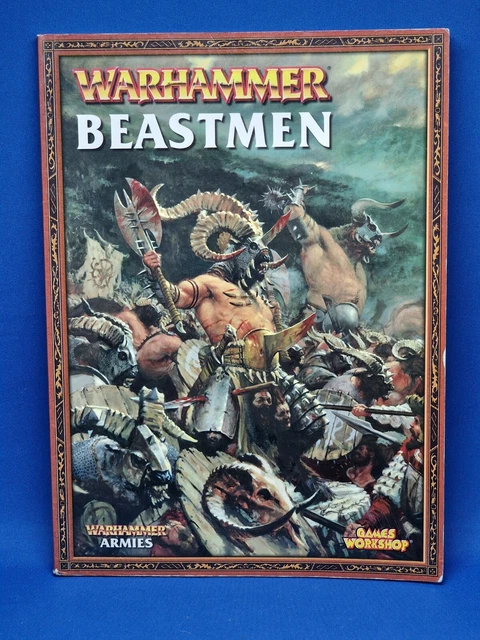 GAMES WORKSHOP - Warhammer Fantasy - Beastmen 7th Edition Army Book £19 ...