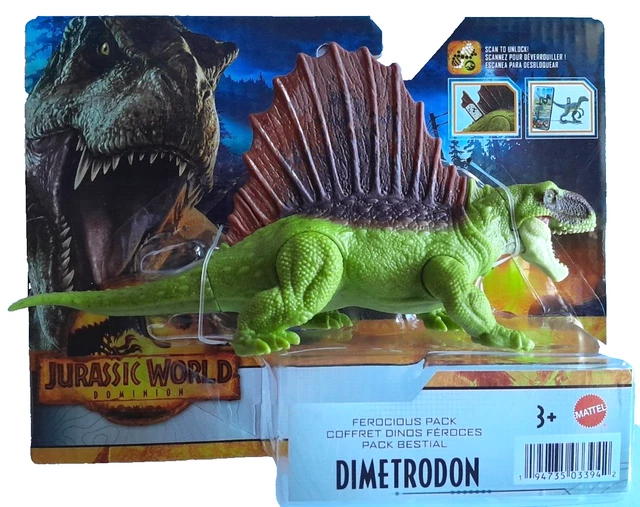 JURASSIC WARRIORS OF The World Ferocious Pack - Dimetrodon HDX27 EUR 14 ...