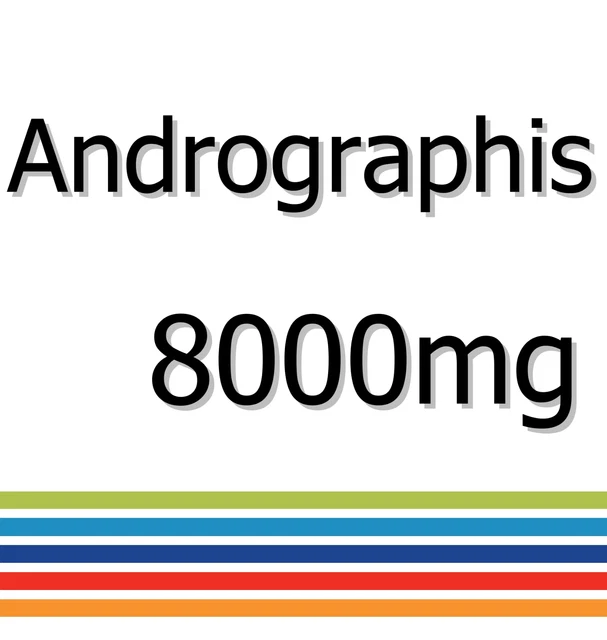 ANDROGRAPHIS 8000MG X 30 Tablets - 1 Months Supply - Digestive Health £ ...