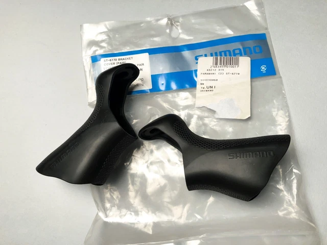SHIMANO ULTEGRA ST-6770 Di2 STI Gear Lever Rubber Covers, Hoods, Black ...