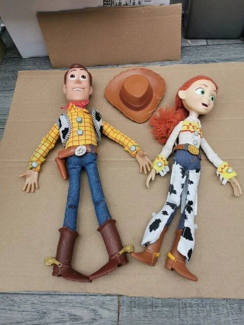 Toy Story Woody And Jessie Talking Pull String Dolls Repairs £1200 4444