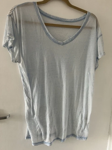 PRIMARK ATMOSPHERE BLUE T-shirt £4.88 - PicClick UK