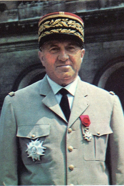 GUERRE D'ALGÉRIE - Général Katz, commandant le Corps d'Armée d'Oran en ...