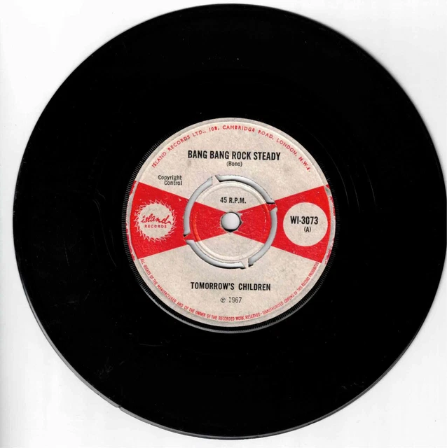 #33 RARE ROCKSTEADY Island 1967 Demain Enfants « Bang Bang Rock Steady ...