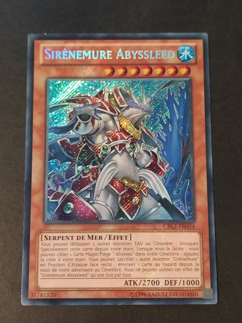 YU-GI-OH ! - Sirènemure Abyssleed - CBLZ-FR034 - Secret Rare EUR 12,90 - PicClick FR