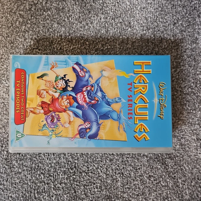 HERCULES TV SERIES VHS PAL Video Tape 1998 Disney Animation Film Spin ...