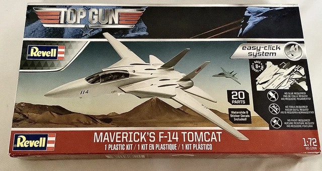 REVELL TOP GUN Maverick’s F-14 Tomcat Model Kit Skill 2 £11.32 ...
