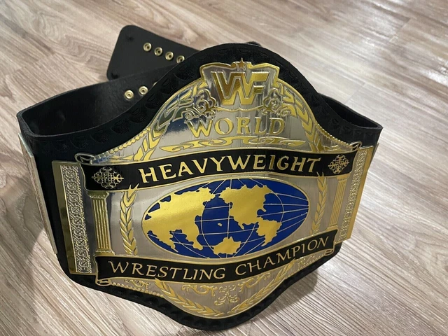 WORLD HEAVYWEIGHT WRESTLING Hulk Hogan 86 Championship Replica Belt 2mm ...