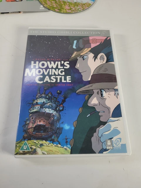 HOWL'S MOVING CASTLE Studio Ghibli Anime Movie DVD PAL English Dub Sub ...