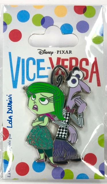 DISNEY PARKS PIXAR Inside Out Vice Versa Disgust & Fear Disneyland ...