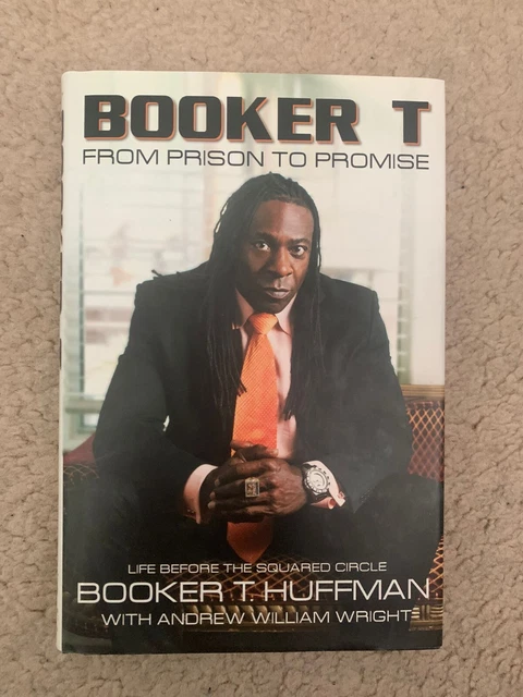 BOOKER T FROM Prison To Promise Autobiography Book WWE WWF WCW AEW ...