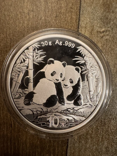 2026 CHINA 10 Yuan 30g 999 Fine Silver Panda Coin with Original Capsule ...