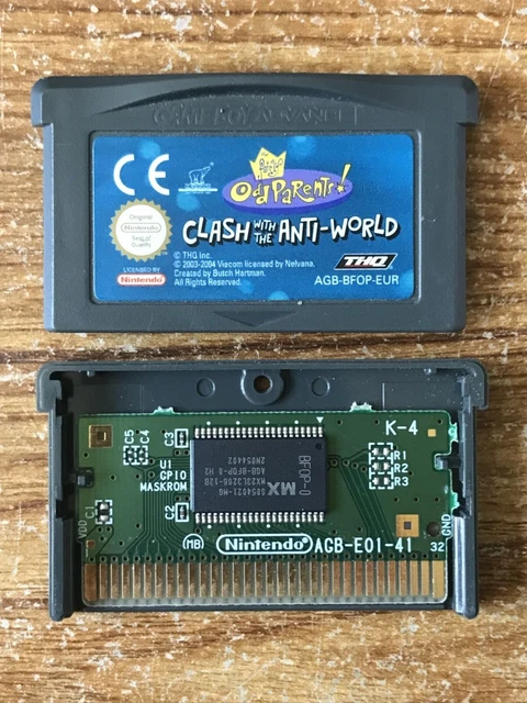FAIRLY ODD PARENTS Clash With The Anti World (Nintendo Gameboy Advance ...