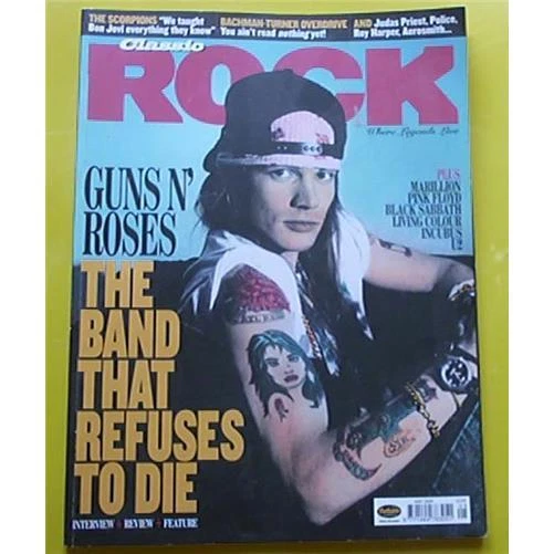 GUNS N ROSES Classic Rock #66 Magazine May 2004 Guns N Roses Cover With ...