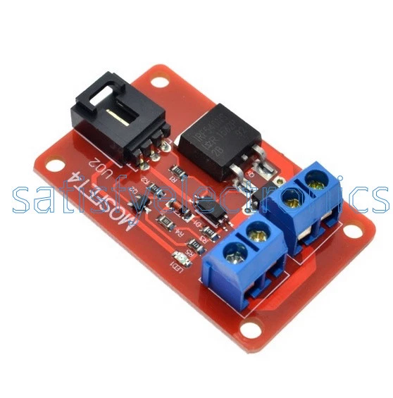 1-CHANNEL 1 ROUTE MOSFET Button IRF540 + MOSFET Switch Module For ...