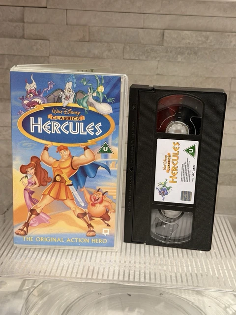 WALT DISNEY CLASSICS Hercules VHS Video Cassette Tape 1998 Retro ...