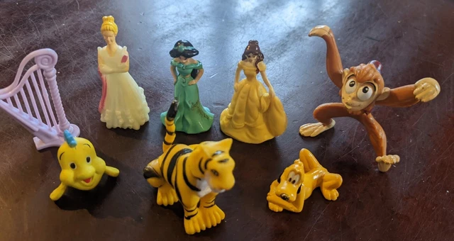 DISNEY PRINCESSES AND Other Mini Characters flounder pluto Aladdin ...
