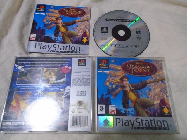 TREASURE PLANET DISNEY PS1 (COMPLETE) Sony PlayStation platinum rare £ ...