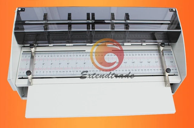 ELECTRIC BOOK COVER Creasing Machine Card Folding Paper Dotted Line ...