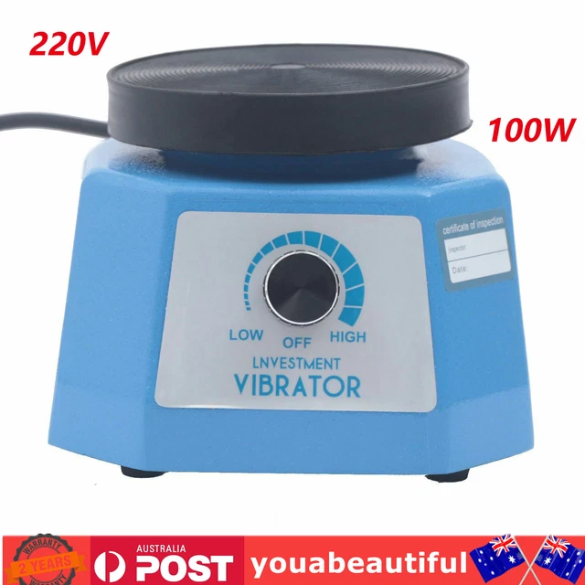 DENTAL/LAB VIBRATOR 4IN Round Variable Speed Shaker Oscillator Dentist ...