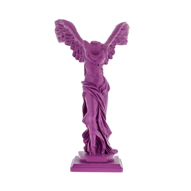 NIKE WINGED GODDESS of Samothrace / Victory Goddess, Violet - Greek ...