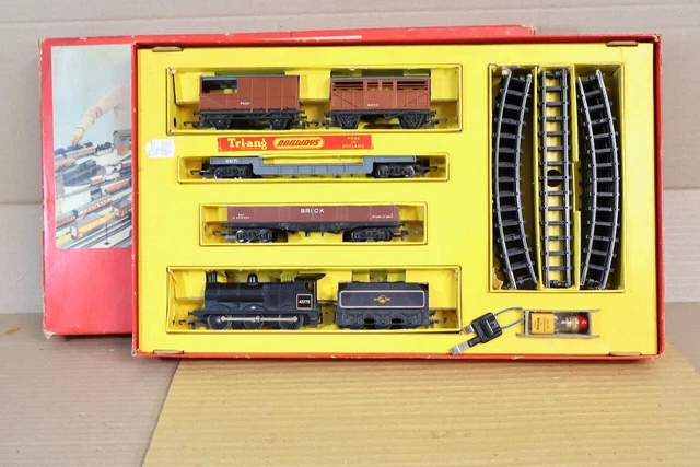 TRIANG RS5 DEELY Marchandises Ensemble Br 0-6-0 Classe 3F Locomotive ...