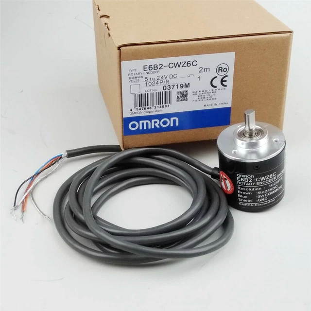 1PC NEW OMRON E6B2-CWZ6C 1024P/R Rotary Encoder Expedited Shipping ...