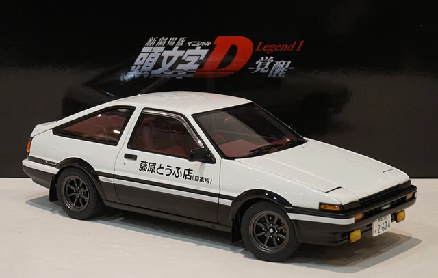 AUTOART 1/18 TOYOTA Sprinter Trueno AE86 Initial D Legend 1 Diecast ...