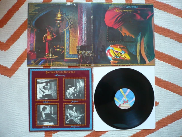 ELO ELECTRIC LIGHT Orchestra Discovery Vinyl UK 1979 Jet 1st Press LP ...