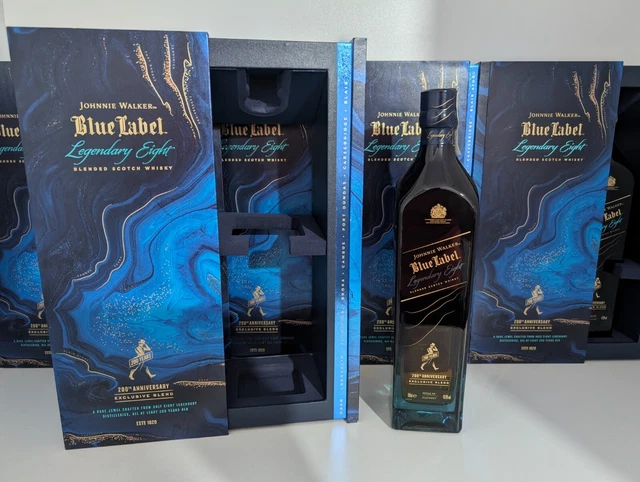 NEW JOHNNIE WALKER Blue Label Legendary Eight 200th Anniversary ...