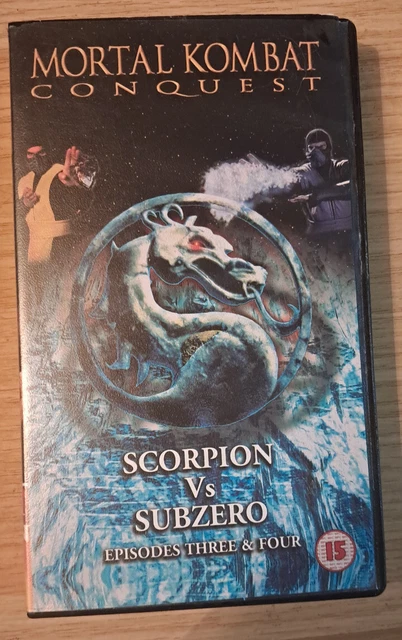 MORTAL KOMBAT CONQUEST Vhs - Scorpion Vs Sub-Zero £9.99 - PicClick UK