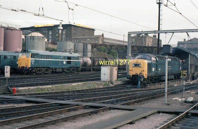 ORIGINAL RAILWAY PHOTOGRAPHIC negative Class 55 55022 at Kings Cross £3 ...
