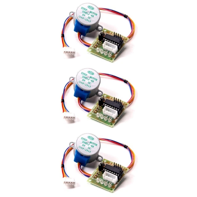 PRACTICAL DC 5V 4-Phase 5-Wire Professional Stepper Motor Step Motor ...