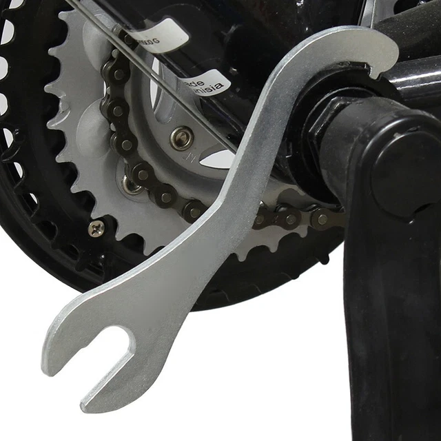 HEAVY DUTY BIKE Pedals Bottom Bracket Ring Spanner with 15mm/16mm ...