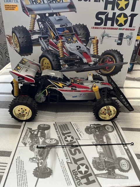 TAMIYA SUPER HOT Shot 1/10 Electric RC Car Series 58517 2012 Off Road £ ...