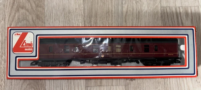 LIMA BR MK1 Full Brake Gangway BR Maroon M25742 305342 OO BG boxed £10. ...