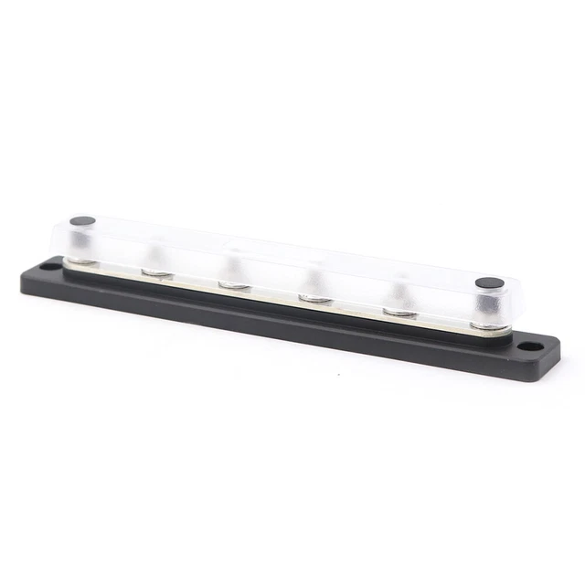 BUS BAR 48V 150 Amp Busbar with Clear Cover for Truck Boat RV (AOA1141 ...