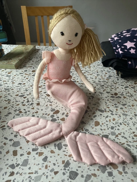 JELLYCAT SHELLBELLE MILLIE Mermaid Doll Pink EUR 15,03 - PicClick IT