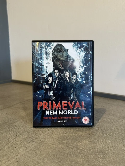 PRIMEVAL NEW WORLD DVD Series 1 Complete Season One 3 Disc Box Set UK ...
