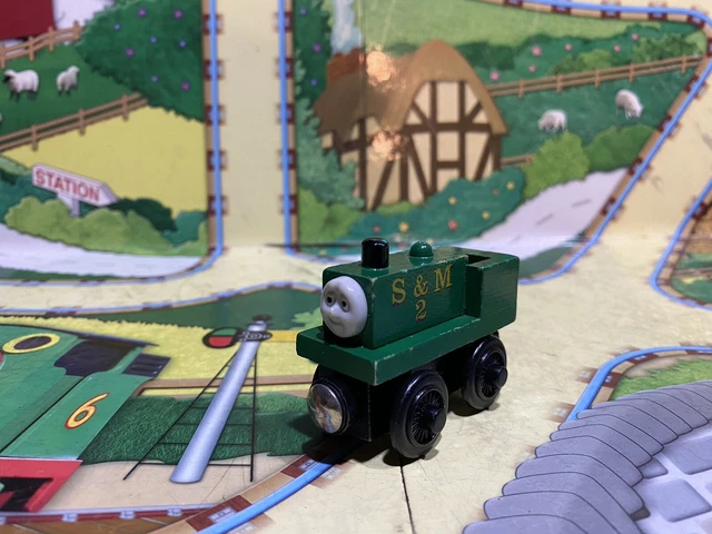THOMAS AND FRIENDS wooden railway trains Neil, Rare £39.95 - PicClick UK