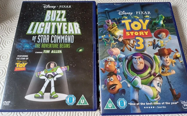 BUZZ LIGHTYEAR AND Toy Story 3 DVD's £1.00 - PicClick UK