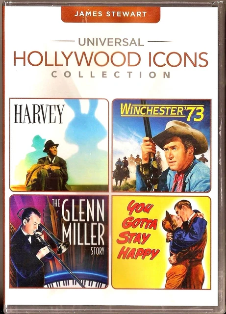 JAMES STEWART CLASSIC DVD 4 Movie Collection 40s 50s Universal ...