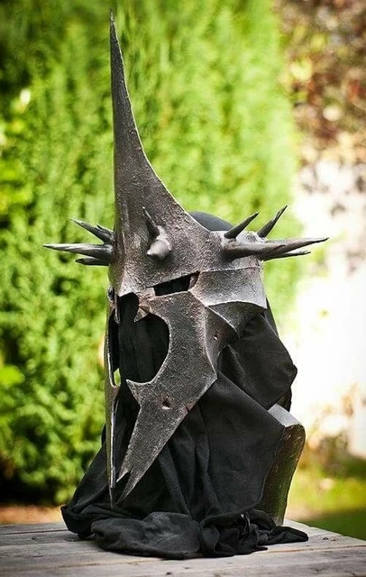 MEDIEVAL WAR MASK Of The Morgul Lord Bust Mask Movie Replica Lotr ...