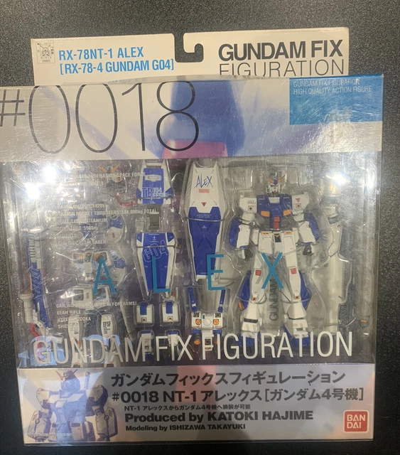 USED BANDAI GUNDAM FIX FIGURATION #0018 Gundam Alex RX78NT-1 figure ...