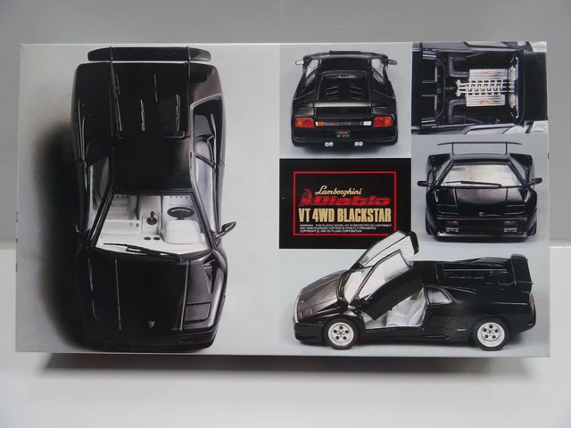 FUJIMI LAMBORGHINI DIABLO VT 4WD "Blackstar" 1:24 Bausatz # 12057 - TOP ...