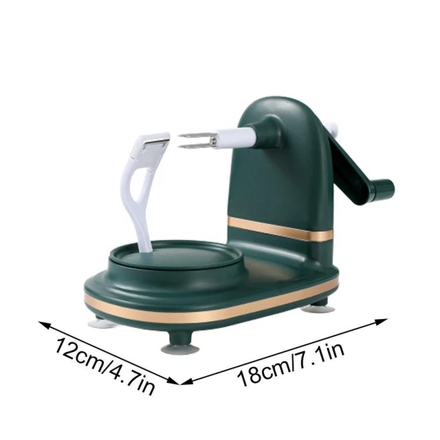 HAND-CRANKED APPLE PEELER & Slicer - Fruit Processing Machine ...
